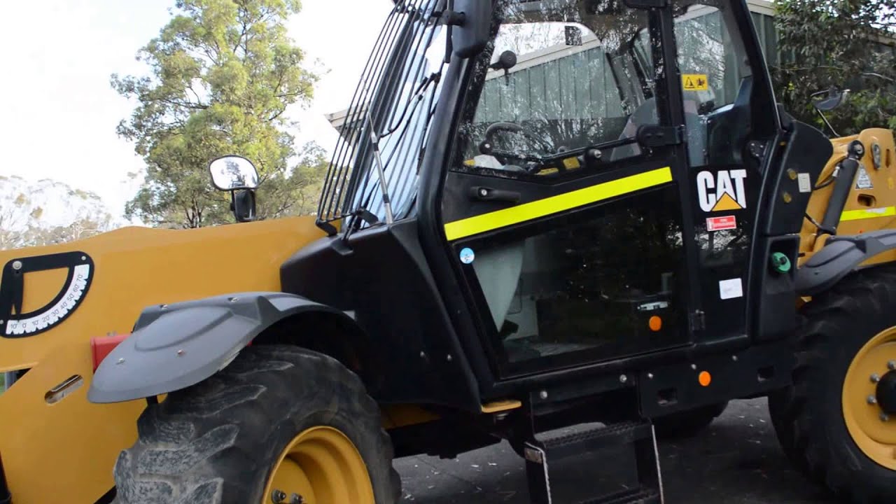 Caterpillar TH414 Telehandler For Sale - Eireka Pty Ltd - YouTube