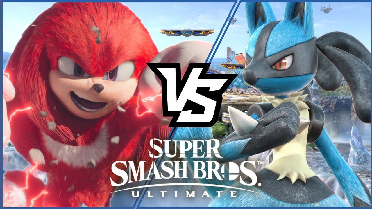 Knuckles vs Lucario (Sonic vs Pokemon) - Super Smash Bros Ultimate ...