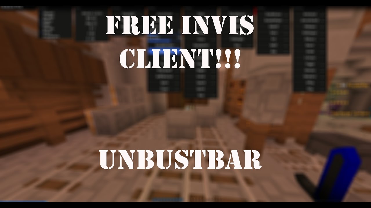 INVIS CLIENT UNBUSTBAR FREE!!!! (Phantom Client) - YouTube
