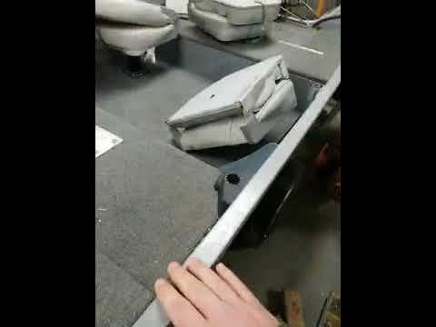 Quick walkthrough of V hull to bass boat mod - YouTube