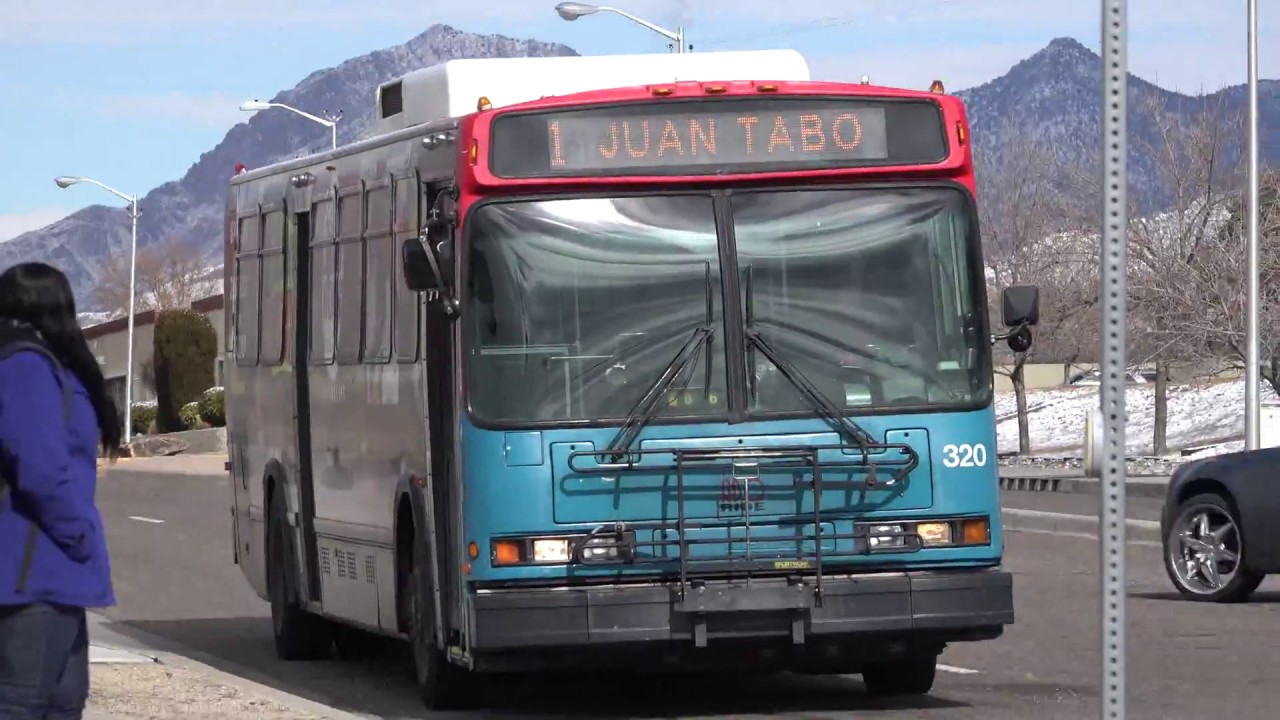 A FEW ABQ RIDE NEOPLAN BUSES IN REVENUE SERVICE - YouTube