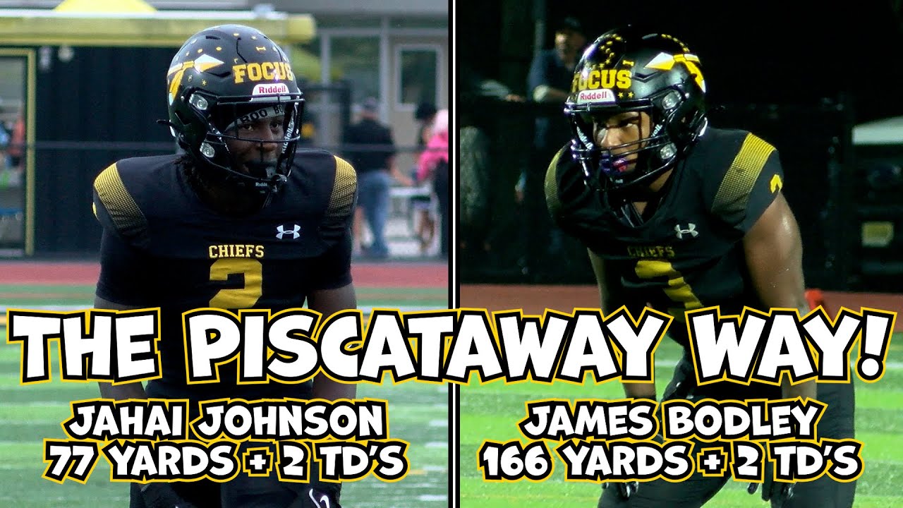 Piscataway 25 South Brunswick 0 | Week 4 Highlights | Chiefs Shutout ...