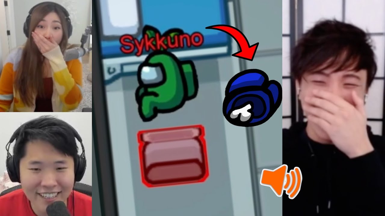 Sykkuno RECORD fast impostor round! Among Us ft. Toast, Fuslie ...