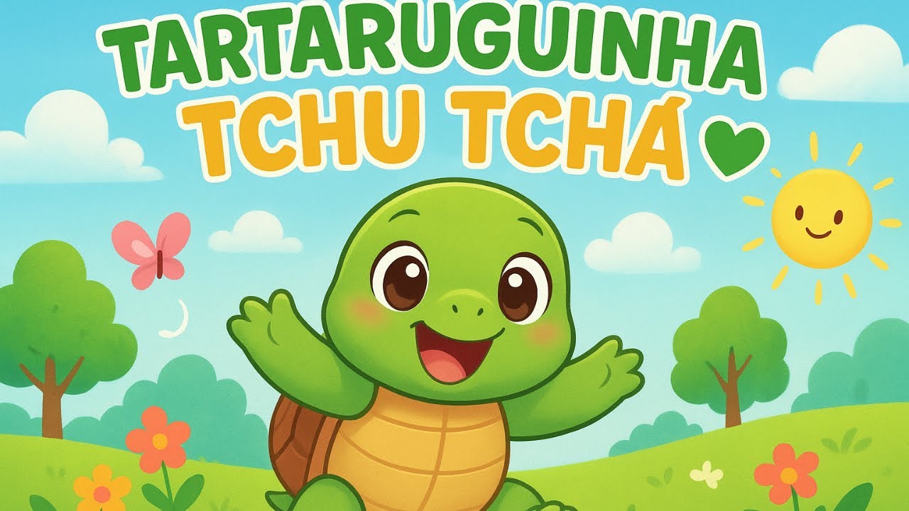 Tartaruguinha Tchu Tchá 🐢💚 | Música Infantil Divertida para Dançar e ...