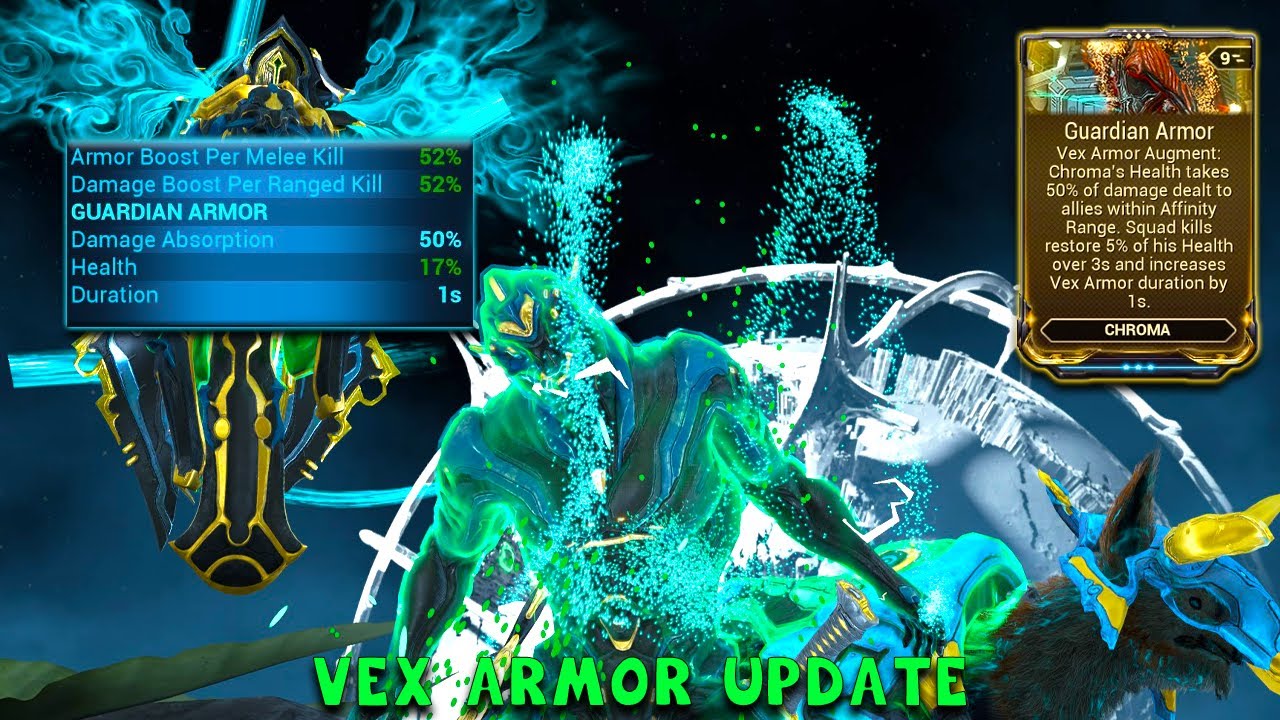 The Vex Armor Update Is AMAZING!!! - Warframe - YouTube