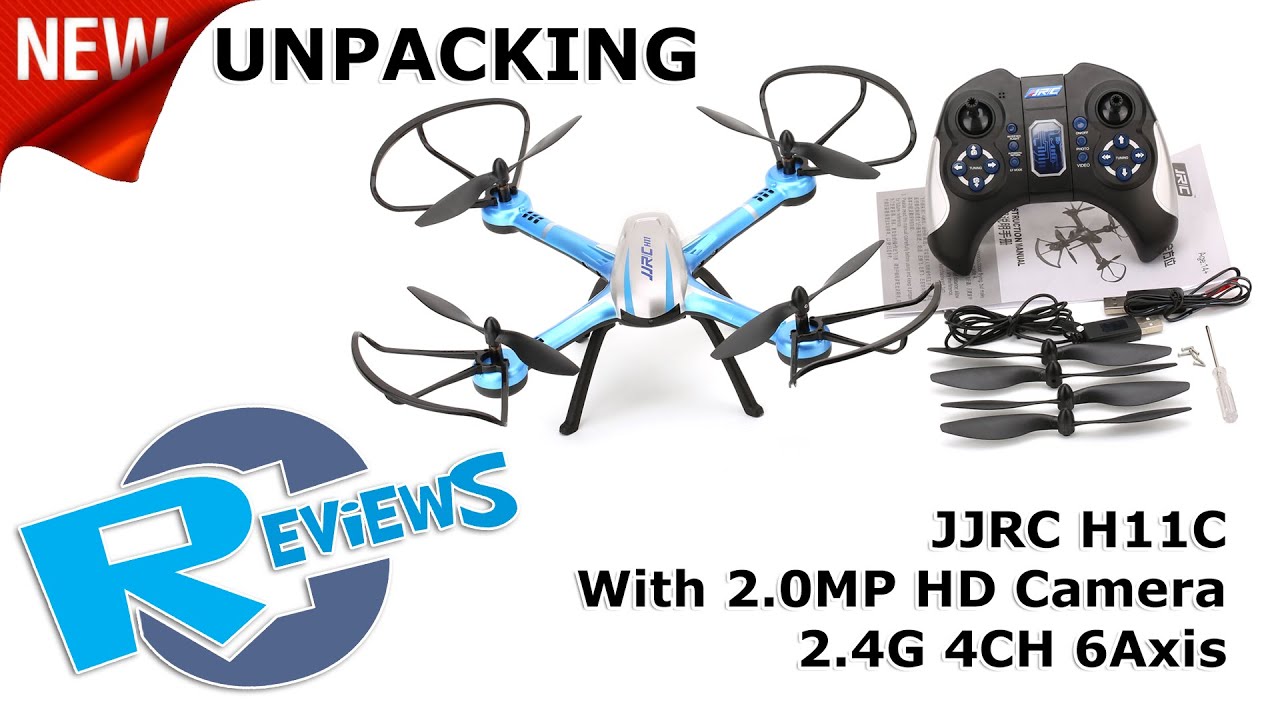JJRC H11C With 2.0MP HD Camera 2.4G 4CH 6Axis Quadcopter RTF - BangGood ...