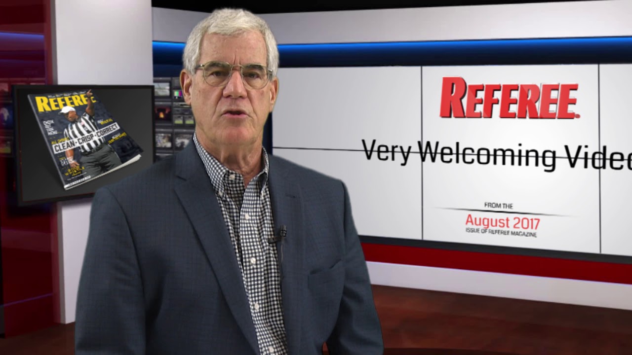 2017 08 Officiating In Perspective with Barry Mano Very Welcoming ...