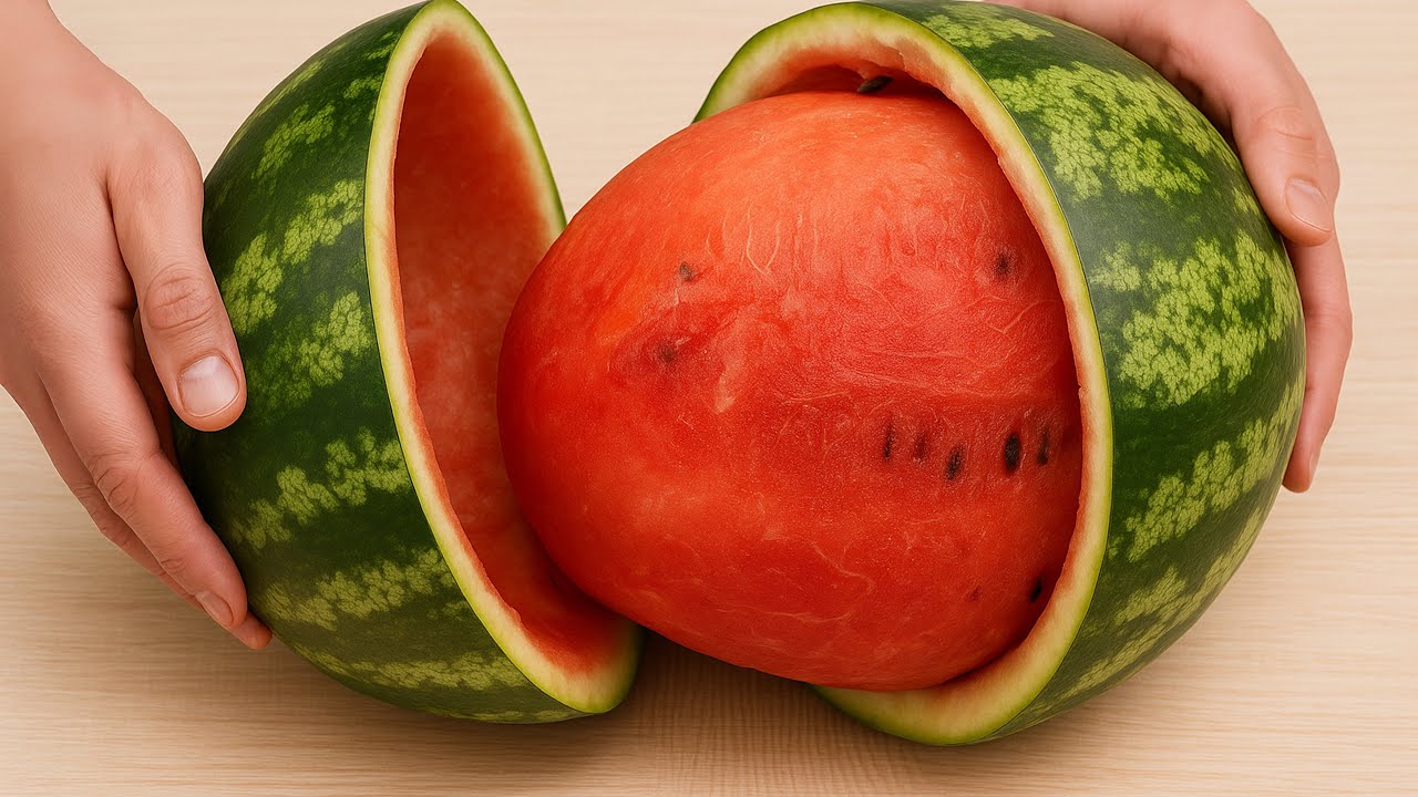 Genius Watermelon Cutting Tips – No Juice, No Fuss, Just Easy! - YouTube