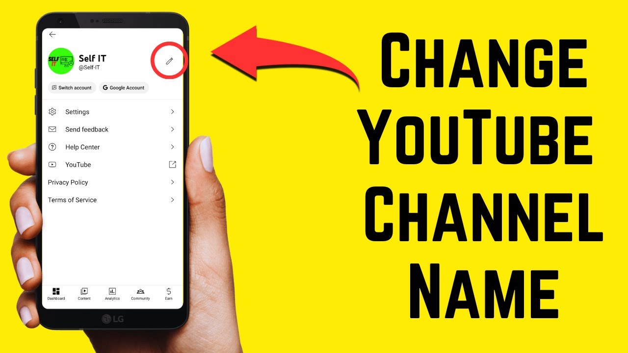 How to Change YouTube Username on Android and PC - YouTube