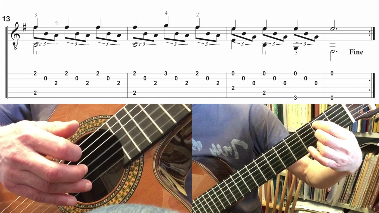 Spanish Romance Romance Damour Guitar Tutorial Youtube