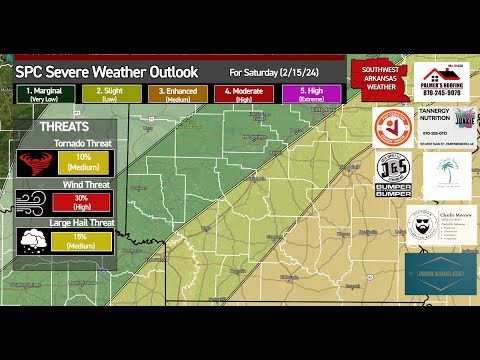Severe Weather Breakdown for Saturday's Severe Weather Event (2/14/25 ...