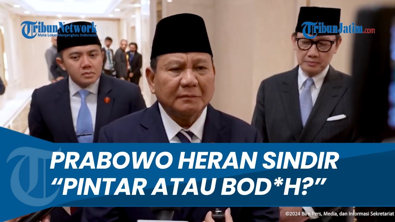 Pedas Sindiran Prabowo Subianto ke Profesor yang Ejek Program Makan Siang Gratis: Pintar atau ...