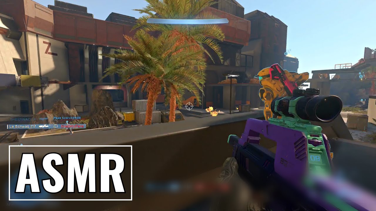 ASMR Halo Infinite Multiplayer 😴 Whispered Gameplay | Squad Battle ...