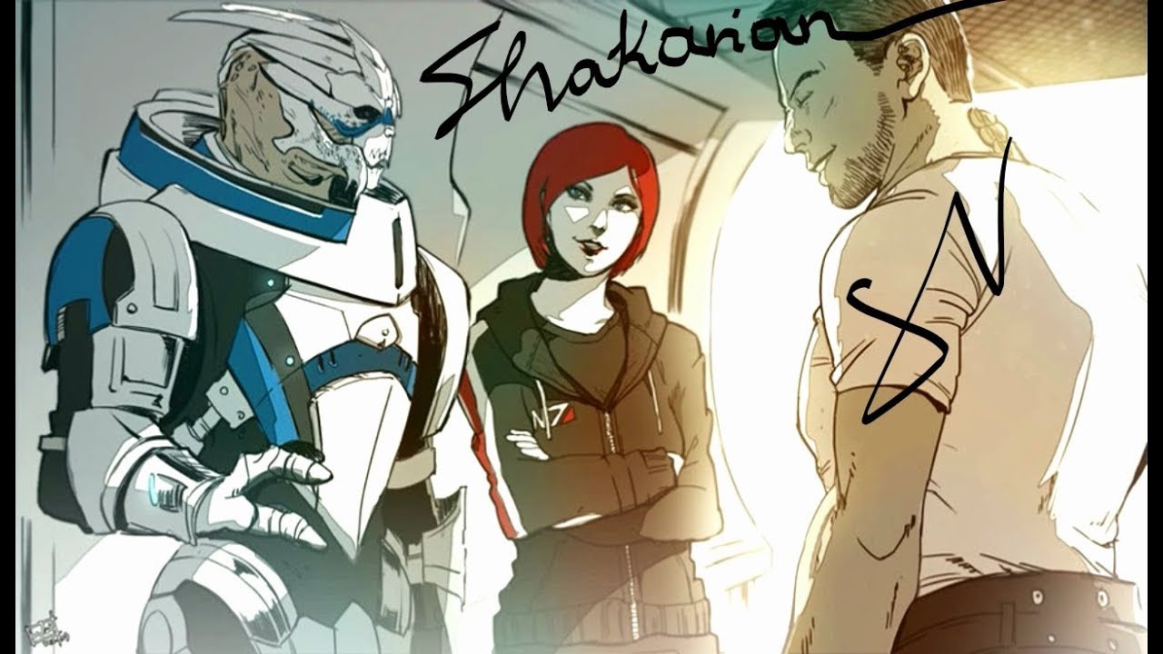 Shepard/Garrus(Shakarian)_Collage Tribute~My escape - YouTube