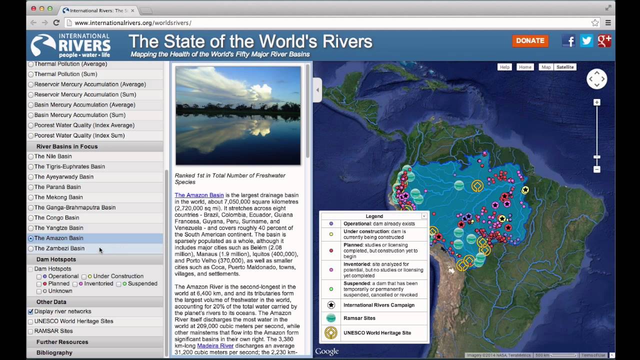 How To: The State of the World's Rivers - YouTube