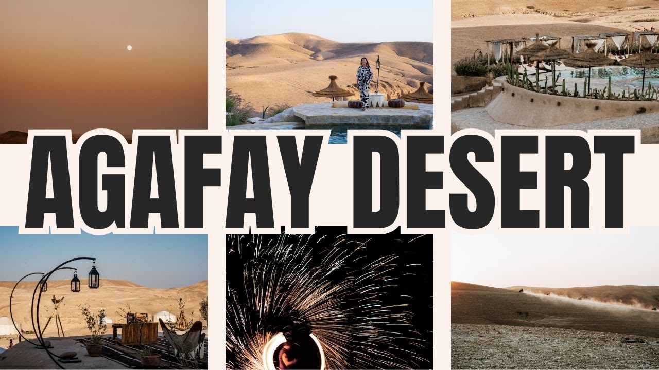 Marrakech to the Agafay Desert | BE Agafay Day Trip - YouTube