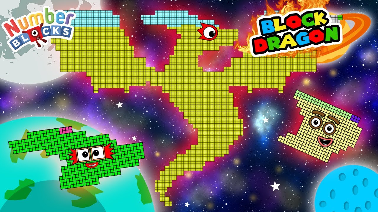 Numberblock Puzzle Tetris Game 3594 ASMR SPACE Fanmade Animation ...