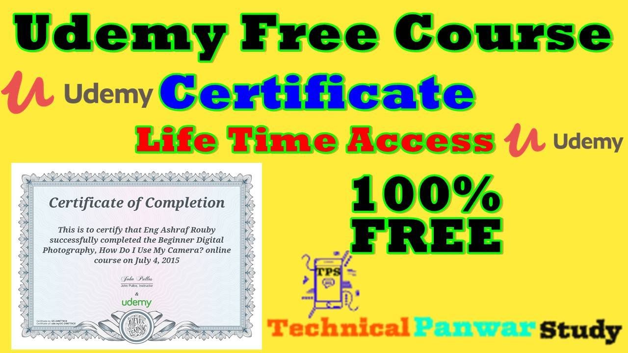 Udemy Free Course | Life Time Access | Online Courses | Free Udemy ...