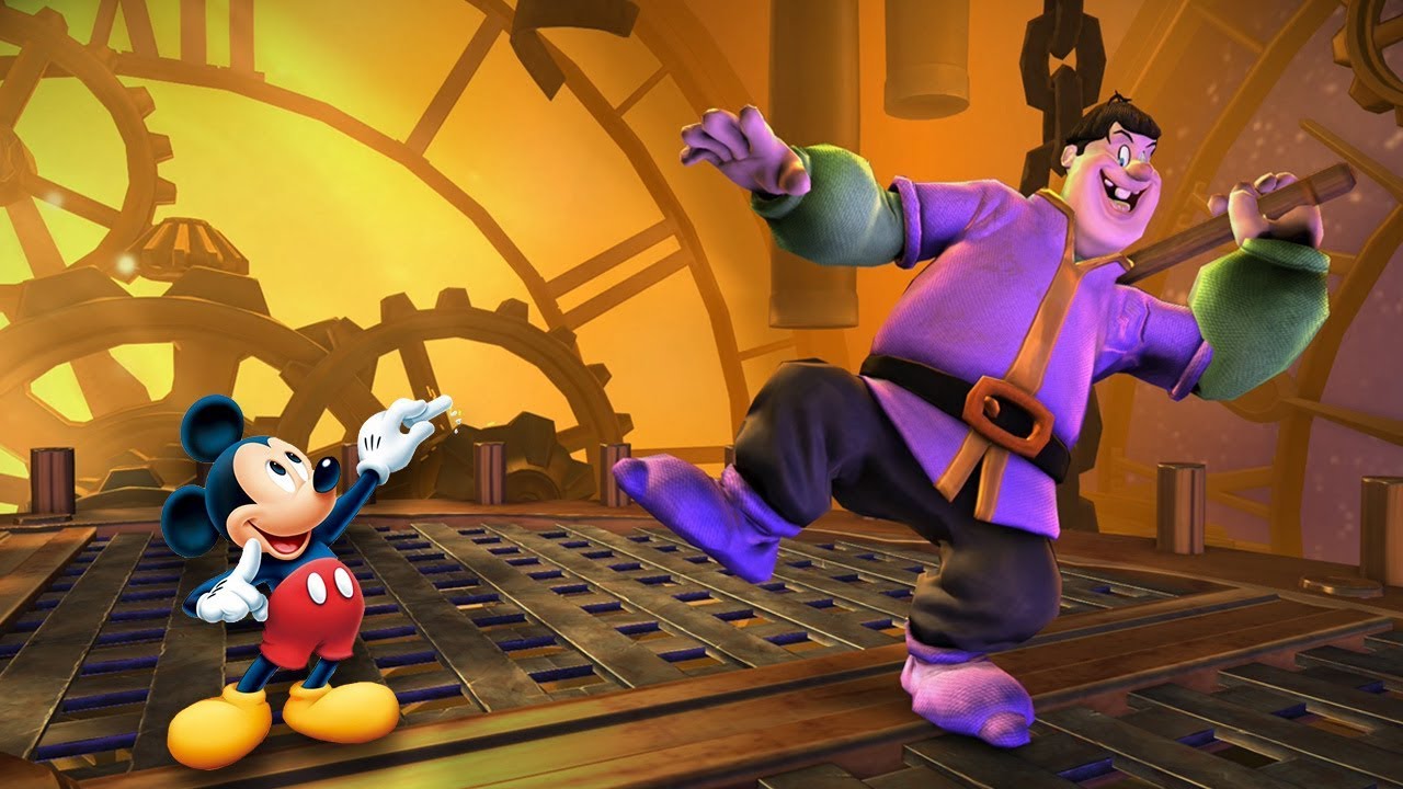 Let's play Castle of Illusion: Mickey Mouse vs. The Oafish Clock Maker ...