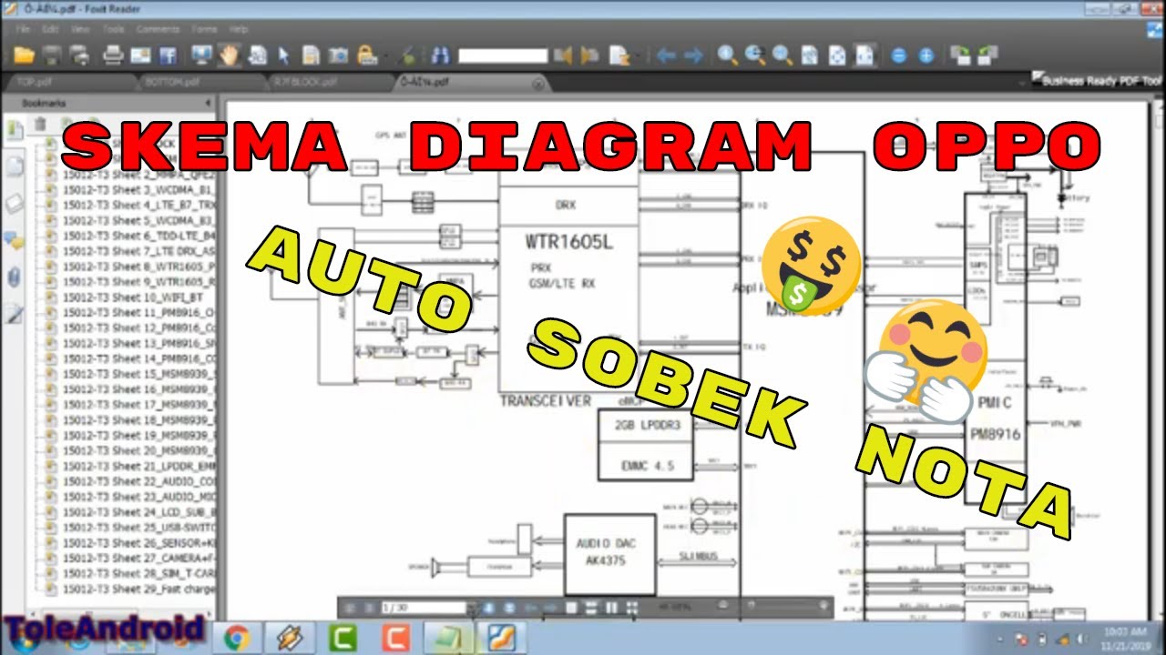 Skema diagram Oppo | Schematic Handphone | Phone Android | Phoneboard ...
