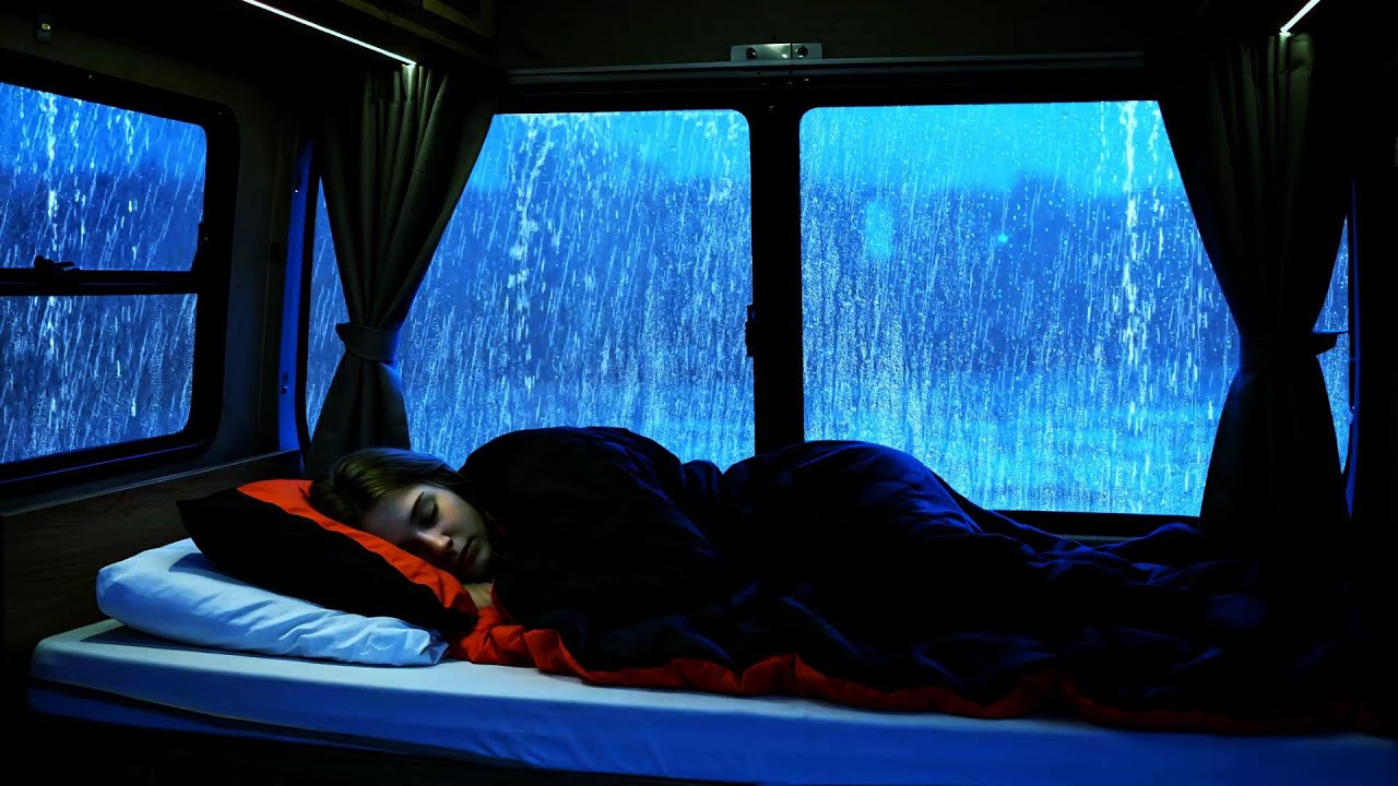 Car Rain Sounds for Sleep 🚗 Fall Asleep Fast with Gentle ASMR Rain ...