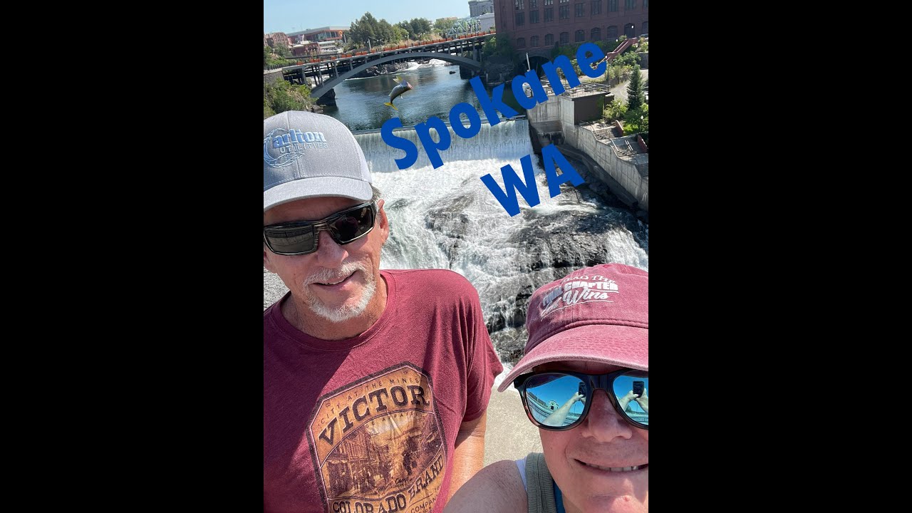 Exploring Spokane Washigton! Waterfalls! RV Life Fulltime Lifestyle ...