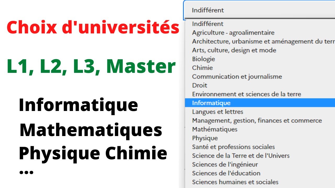 comment faire les choix ? Campus France : Les choix d'universités ...