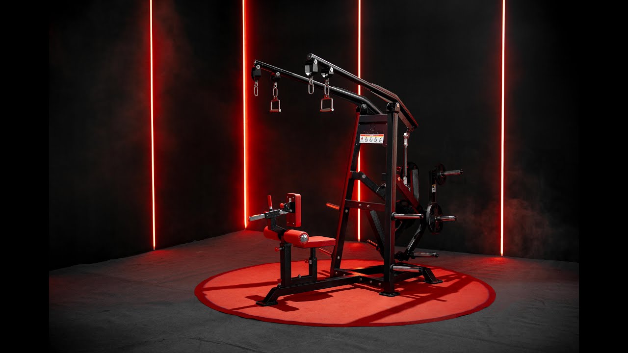 Build Stronger Lats with the Qli Adjustable Lat Pulldown Machine ...