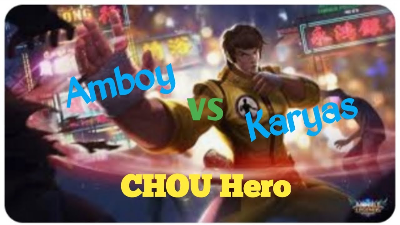 CHOU//ML Hero//1 on 1 with Karyas//The LEGENDARY Files - YouTube