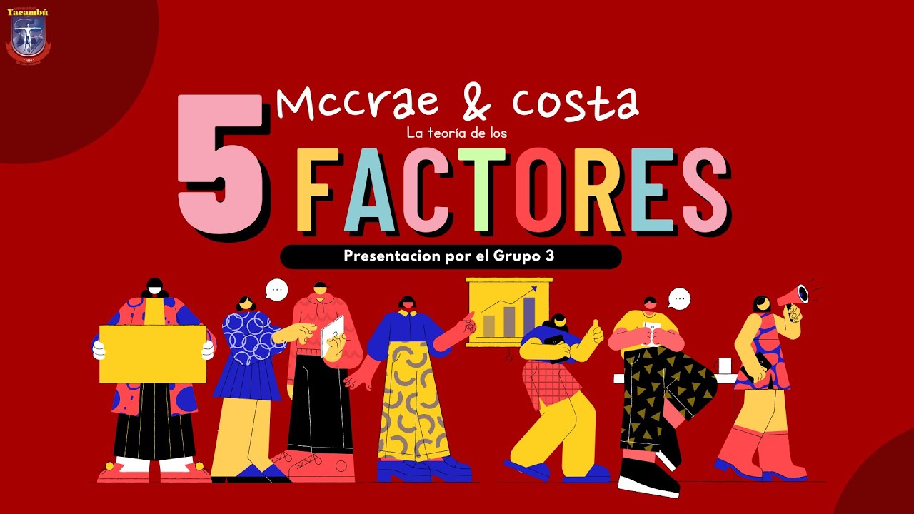 Los 5 factores de la personalidad McCrae y Costa - YouTube