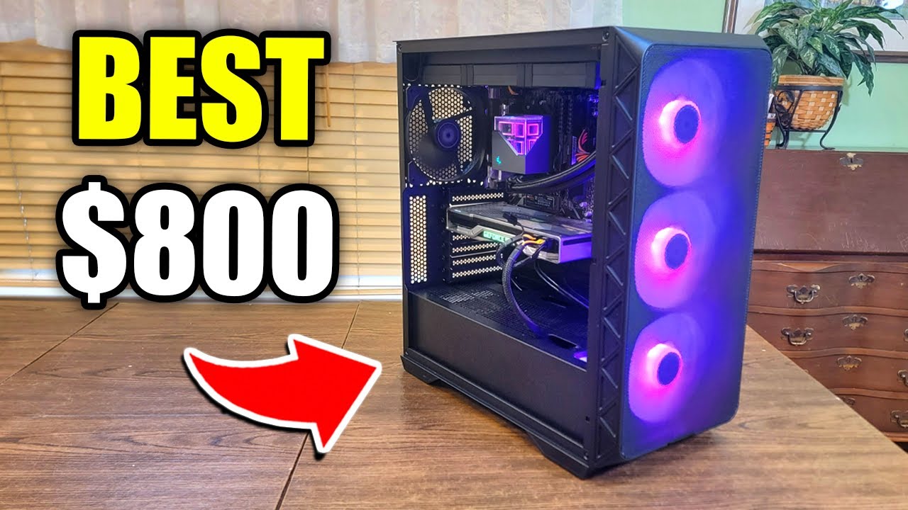 Building the Best $800 Gaming PC Build! - YouTube