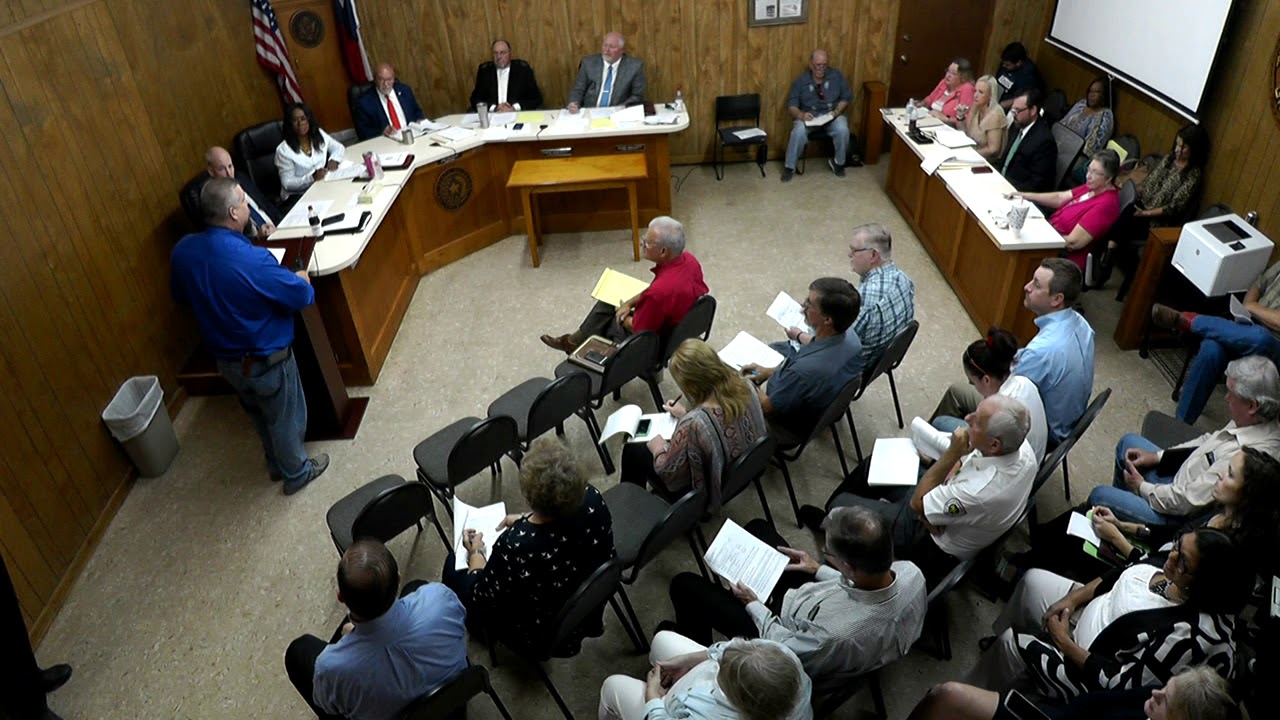 08/14/2019 COMMISSIONERS COURT REGULAR MEETING - YouTube