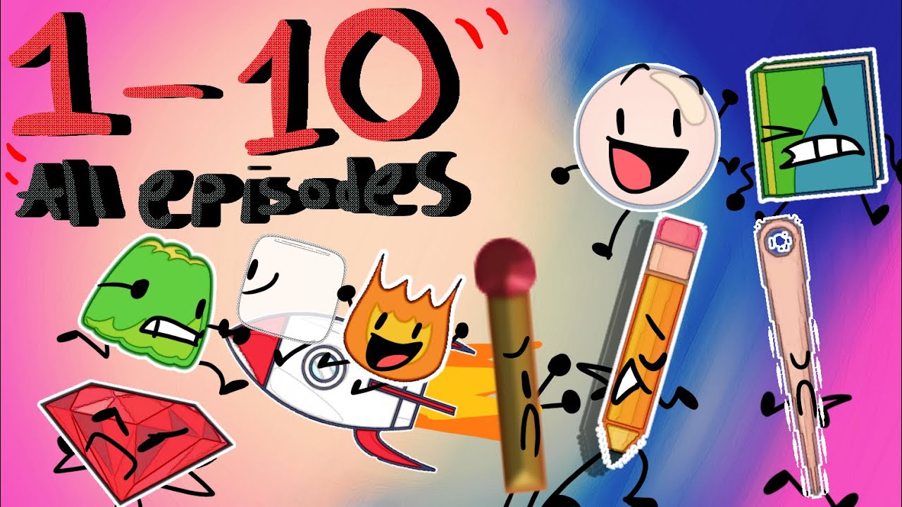 BFDI mini FREESMART All Episodes 1-10 - YouTube