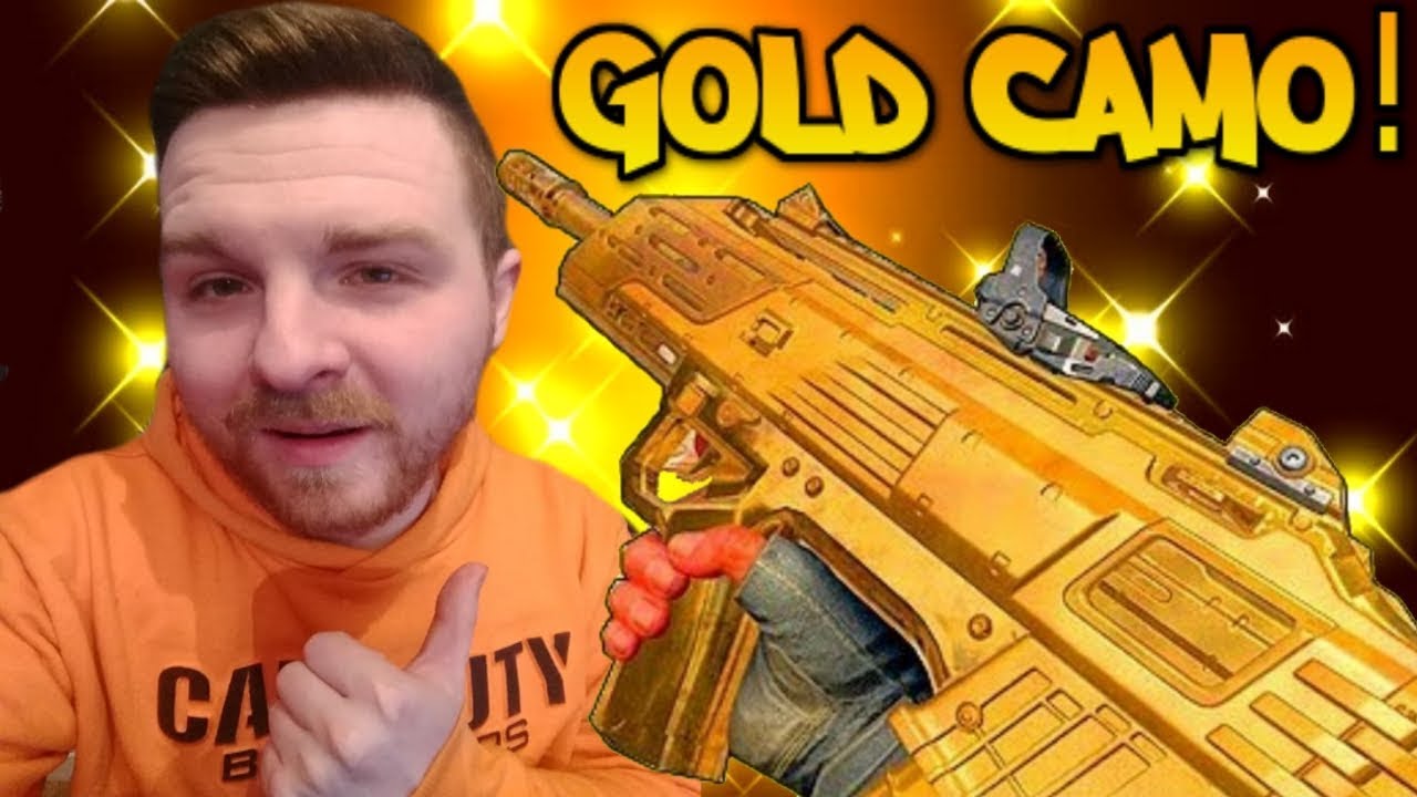 SPITFIRE GOLD CAMO SHOWCASE! | Call of Duty: Black Ops 4 - YouTube