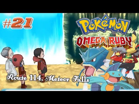 Pokemon Omega Ruby/Alpha Sapphire 21 : Route 114, Meteor Falls - YouTube