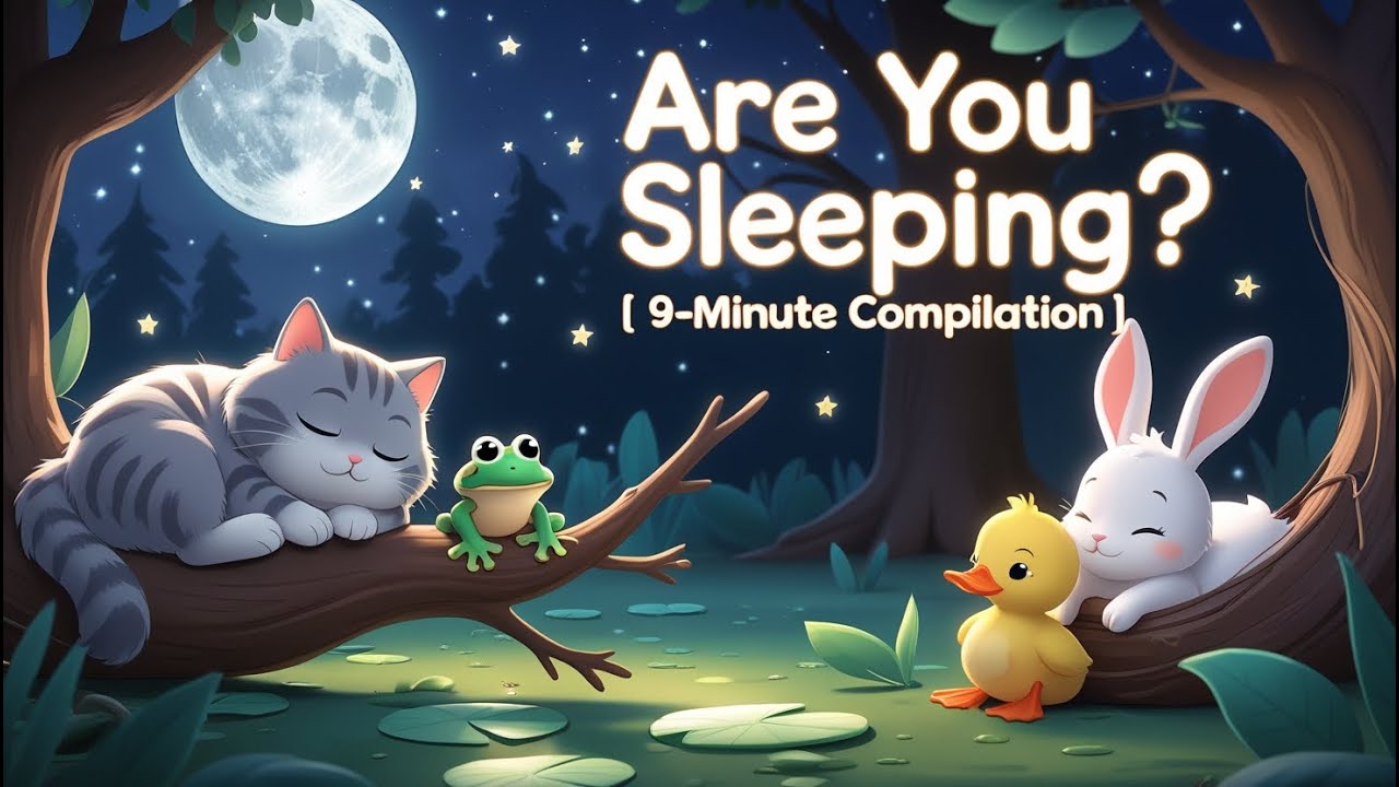 Are You Sleeping (Brother John) - Nursery Rhymes Compilation - YouTube