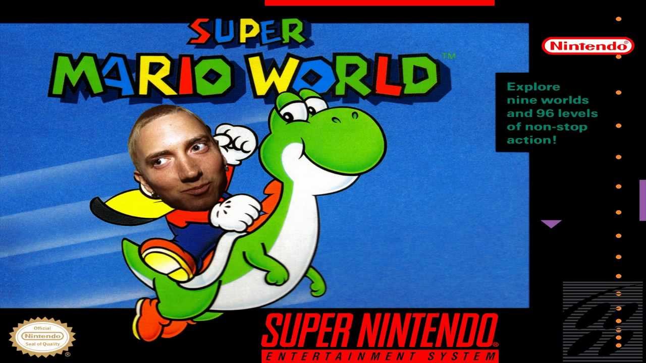 Eminem vs. Super Mario World - Athletic Superman - YouTube