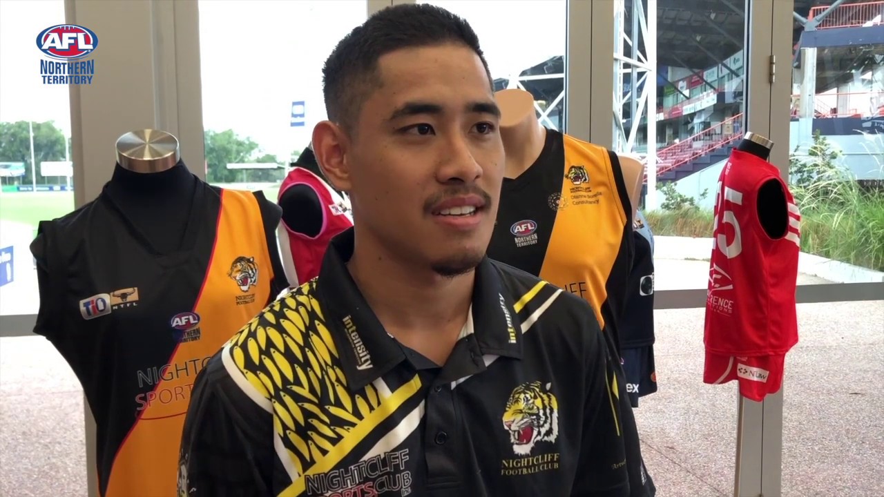 2019/20 TIO NTFL Rd 12 NT News Rising Star - Ryan Mu - YouTube