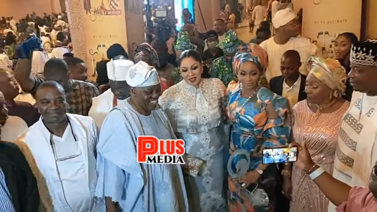 EMMANUELLA ROPO WITH CHIEF OKOYA AND HIS WIFE SHADE OKOYA AT K1 DE ...