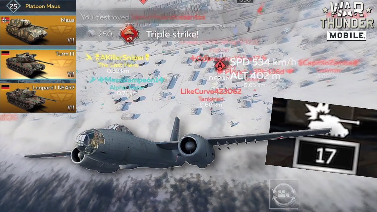 I’ve done it again! (17 Kills, Personal best) | War Thunder Mobile ...