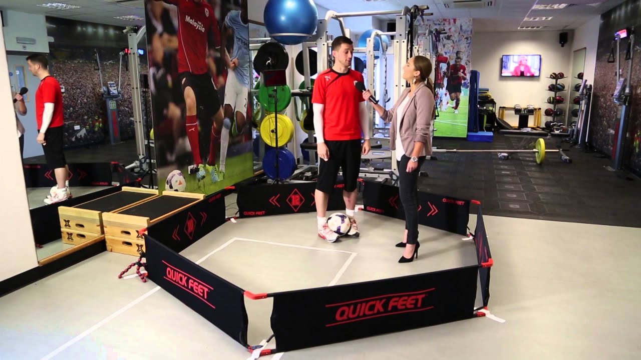 Cardiff City Quick Feet Challenge - YouTube