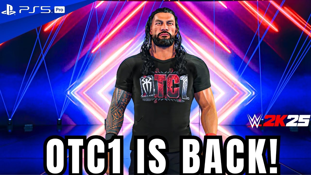 WWE 2K25 - Roman Reigns Is Back | Brand New OTC1 | PS5 Pro [4K60] - YouTube