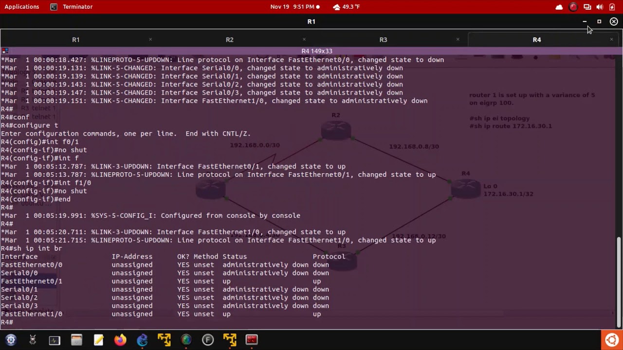 EIGRP Variance - YouTube