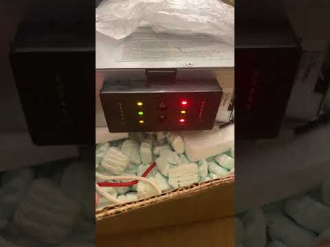 APC UPS All Lights Flashing Problem - YouTube