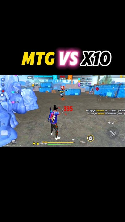 MTg vs X10 🔥 #FreeFire #freefiremax #reels #viral #mrtopugaming #shorts - YouTube