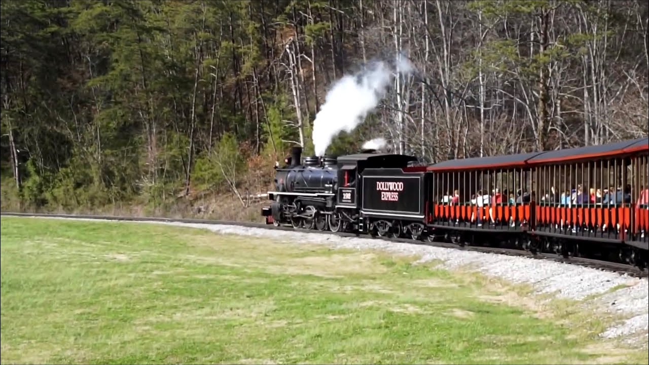 Dollywood Express #192 complete trip late March - YouTube