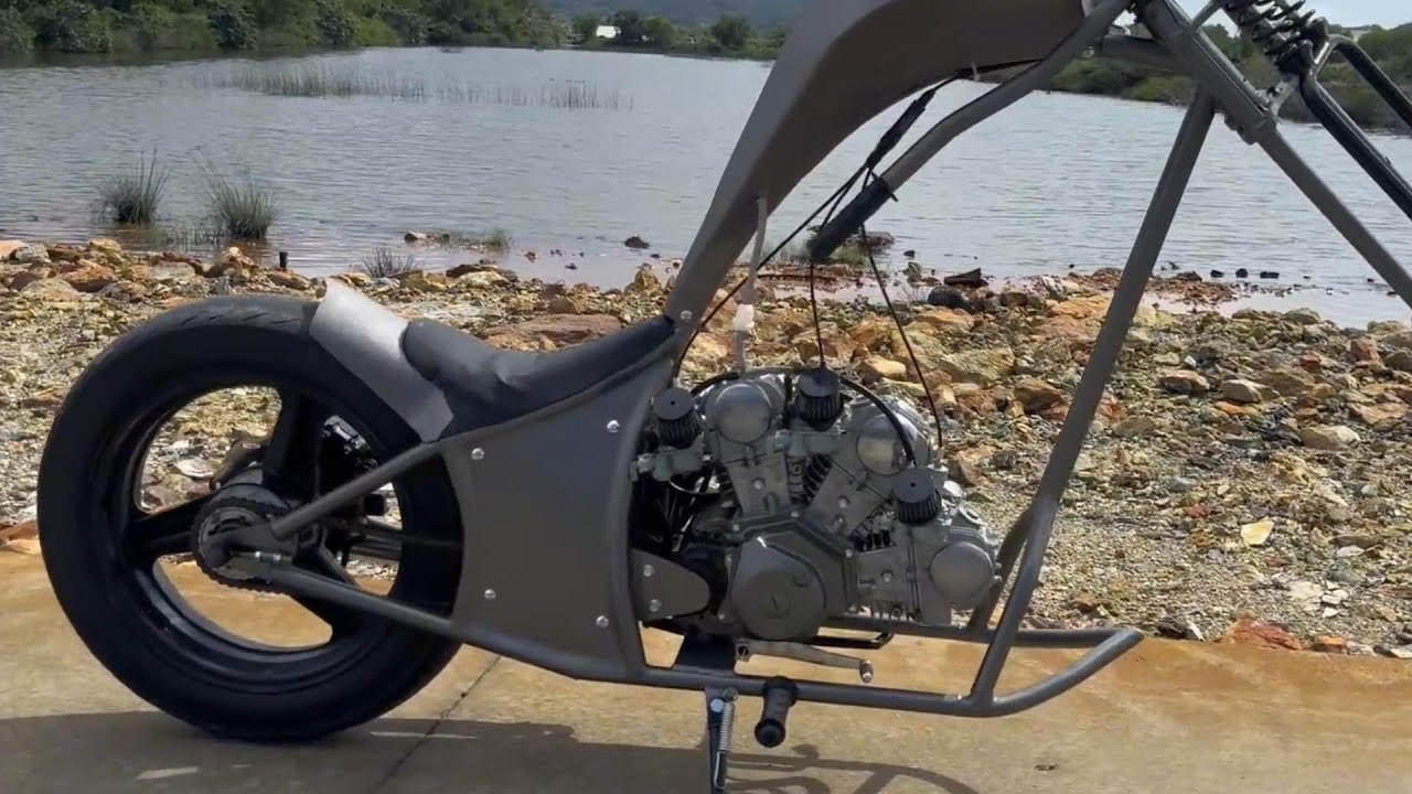 Building a One-of-a-Kind Chopper: From Single-Cylinder to W3 Engine ...