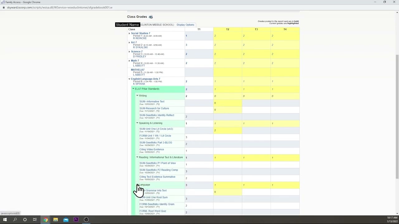 Skyward Gradebook Tutorial Video - YouTube