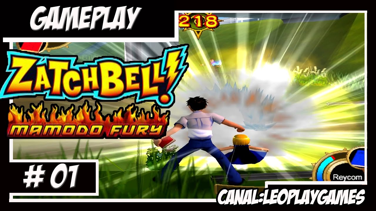 Zatch Bell! Mamodo Fury GamePlay PTBR #1 Nostálgia Zatch Bell! Jogo ...