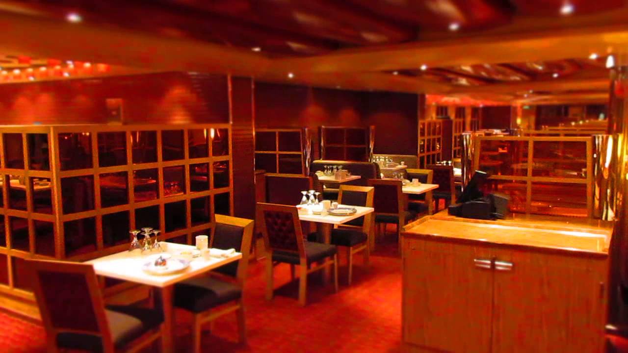 Scarlet dining room Carnival Dream - YouTube